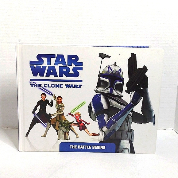 Star Wars | Other | Star Wars The Clone War The Battle Begins Book ...